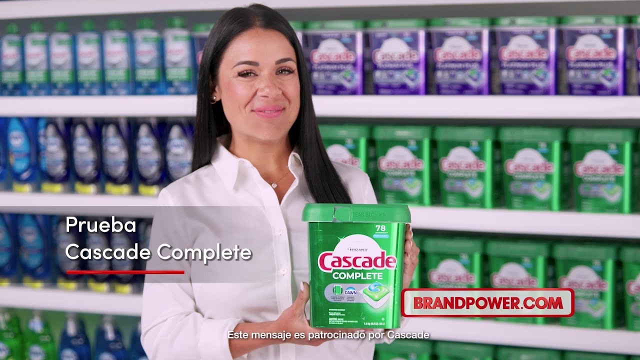 Cascade Complete featured by Brand Power USA (Spanish) - YouTube