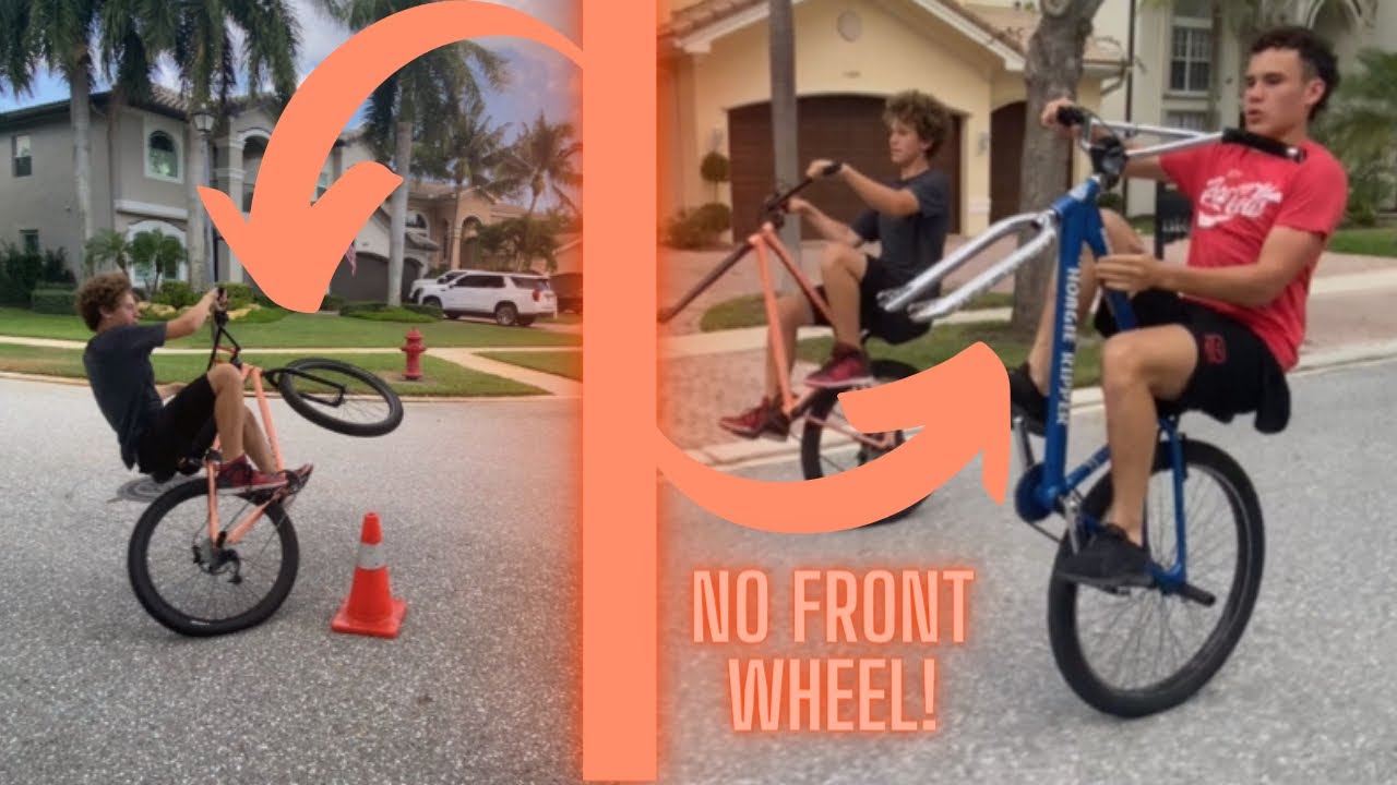 CRAZY SWERVES AND NO FRONT WHEEL WHEELIES! - YouTube