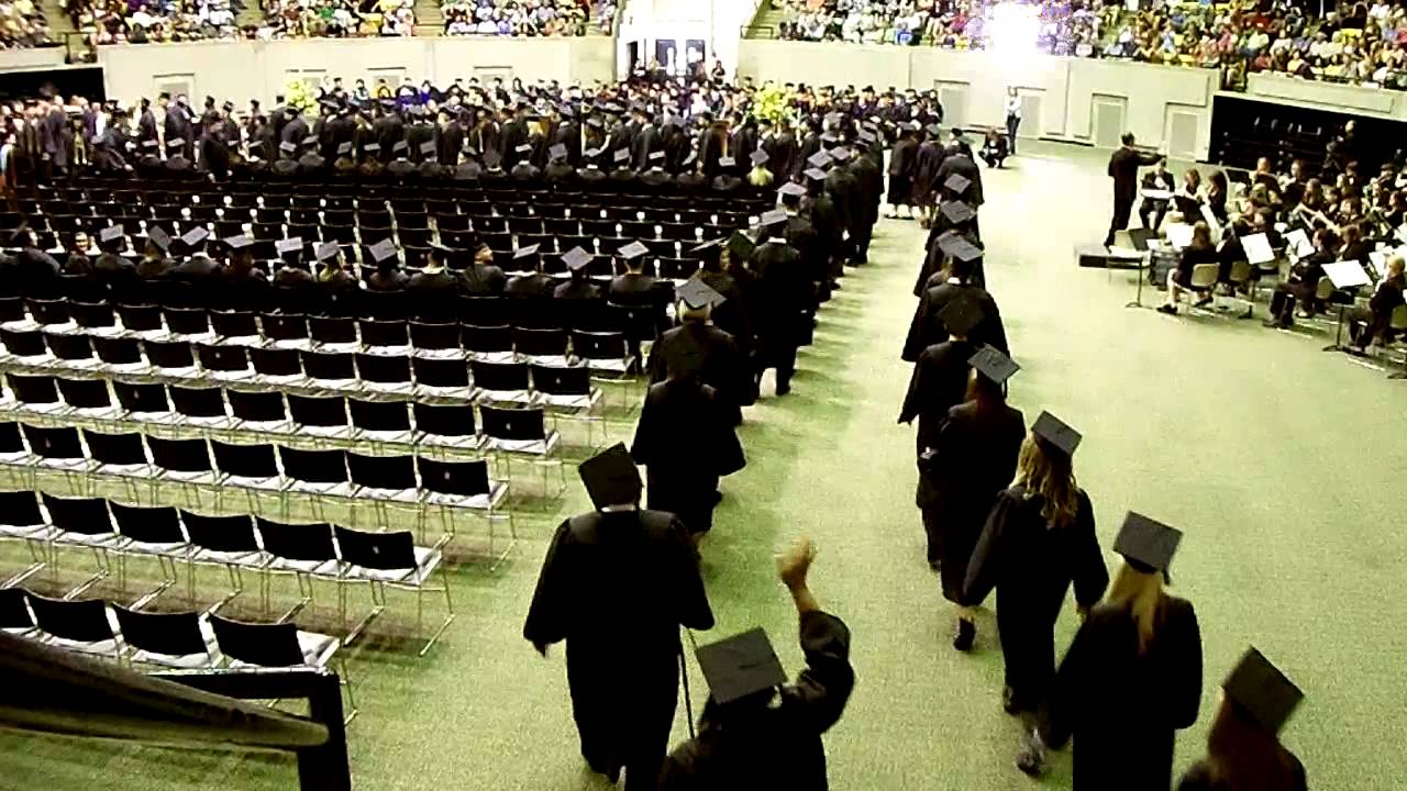 Spring 2012 ATU Commencement - Students Procession - YouTube
