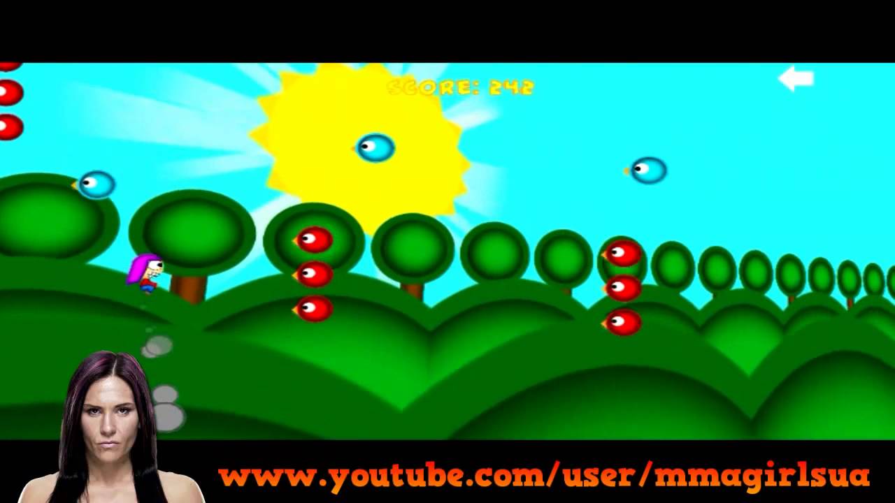 Jetpack Girl Fart Alice vs Birds Android Gameplay - YouTube