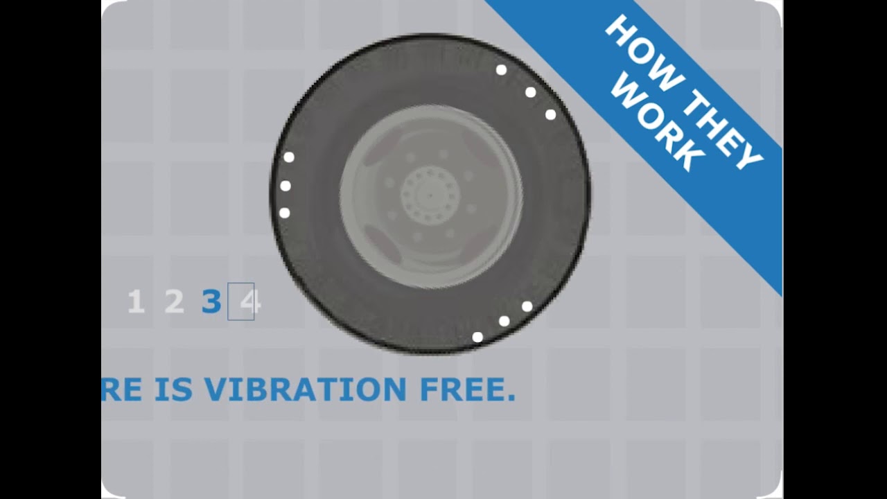 How Dyna Beads Dynamic Tyre balancers Work - YouTube
