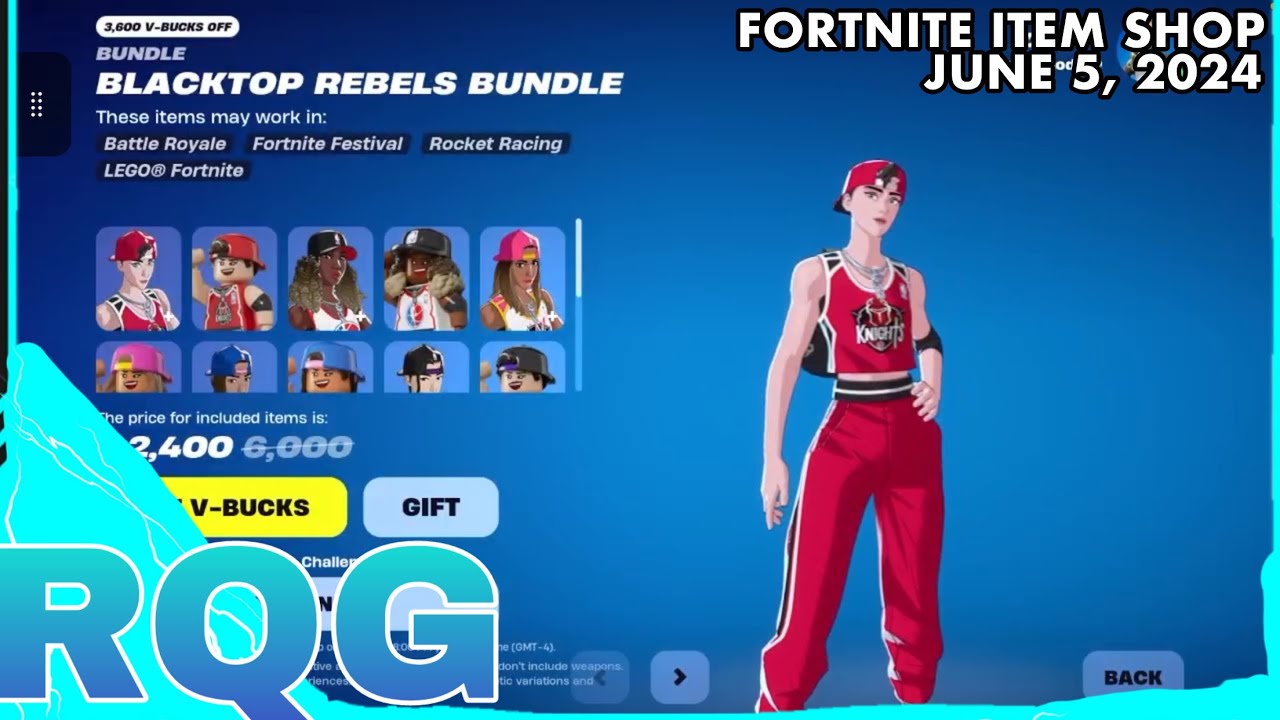 NBA ANIME SKINS ARE BACK! FORTNITE ITEM SHOP (June 5, 2024) - YouTube