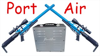 PortAir II Portable HPA Compressor For PCPs and Air Rifles (PA1500S ...