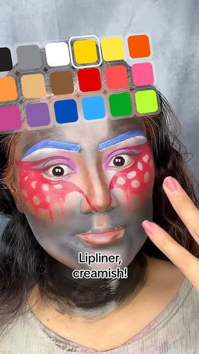 Random color filter pick my makeup 👀🤯. what next?? #random #colors # ...