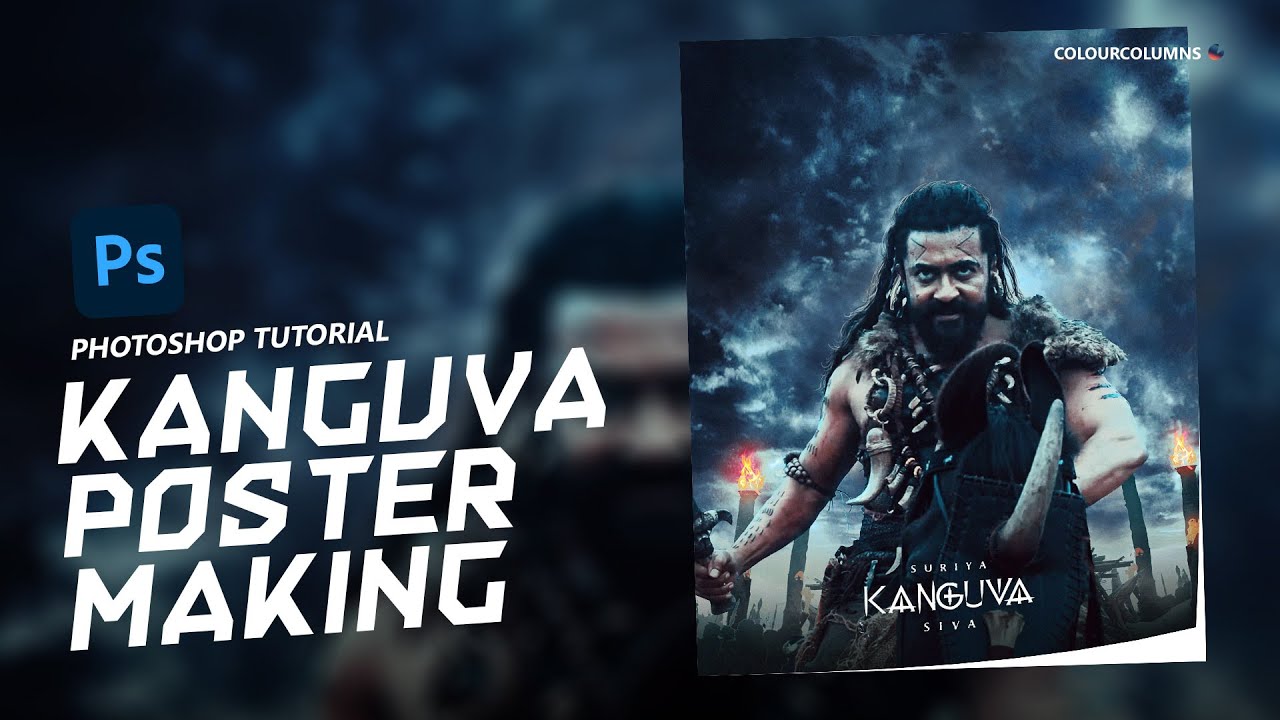 Kanguva Movie Poster | Photoshop #Kanguva #Suriya #BobbyDeol # ...