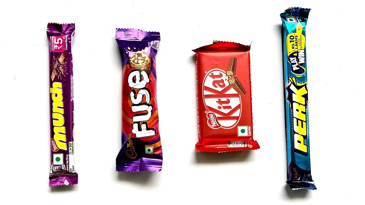 Munch vs Fuse vs Kitkat vs Perk - YouTube