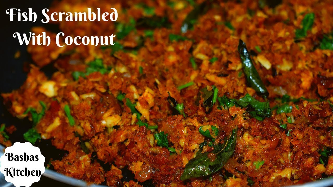 Meen Poriyal Recipe In Tamil | Vanjaram Meen Podimas/Putu Seivathu ...