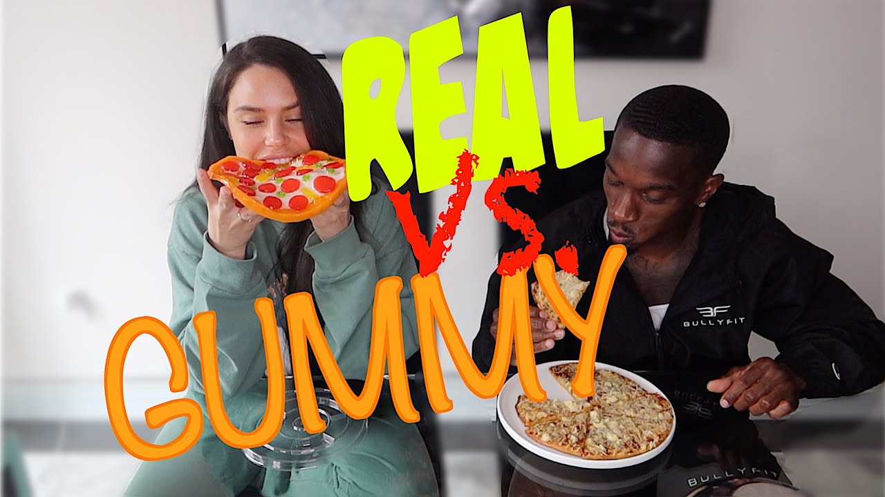 REAL VS GUMMY FOOD CHALLENGE *EXTREME!!!!* - YouTube