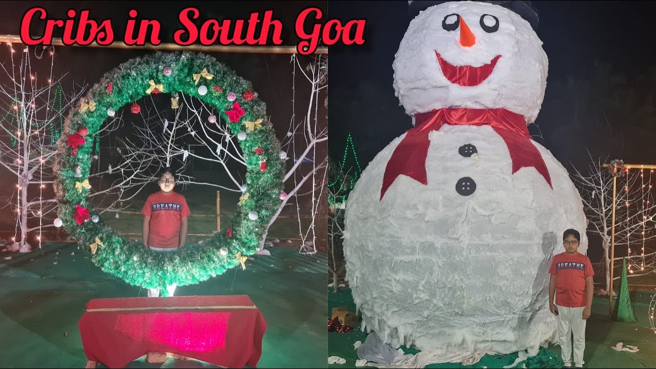 Cribs in South Goa with Neel | Beautiful Cribs | - YouTube