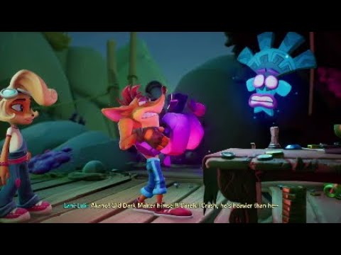 Crash Bandicoot 4 It's About Time - Crash Gets The Akano Mask - YouTube