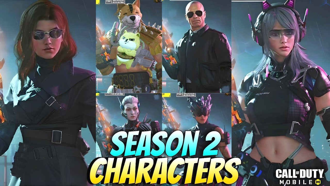 *NEW* Season 2 Upcoming Free & Paid Characters with Lobby View | BP ...