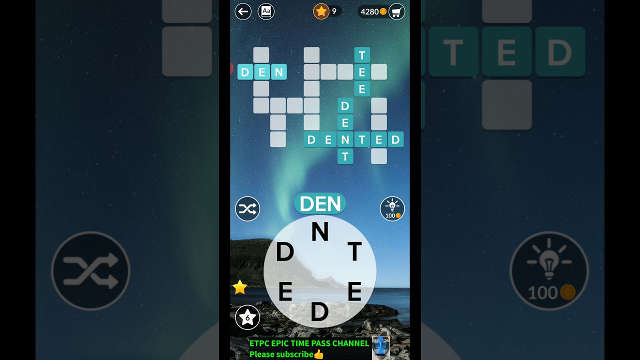 WORDSCAPES LEVEL 10323 - YouTube
