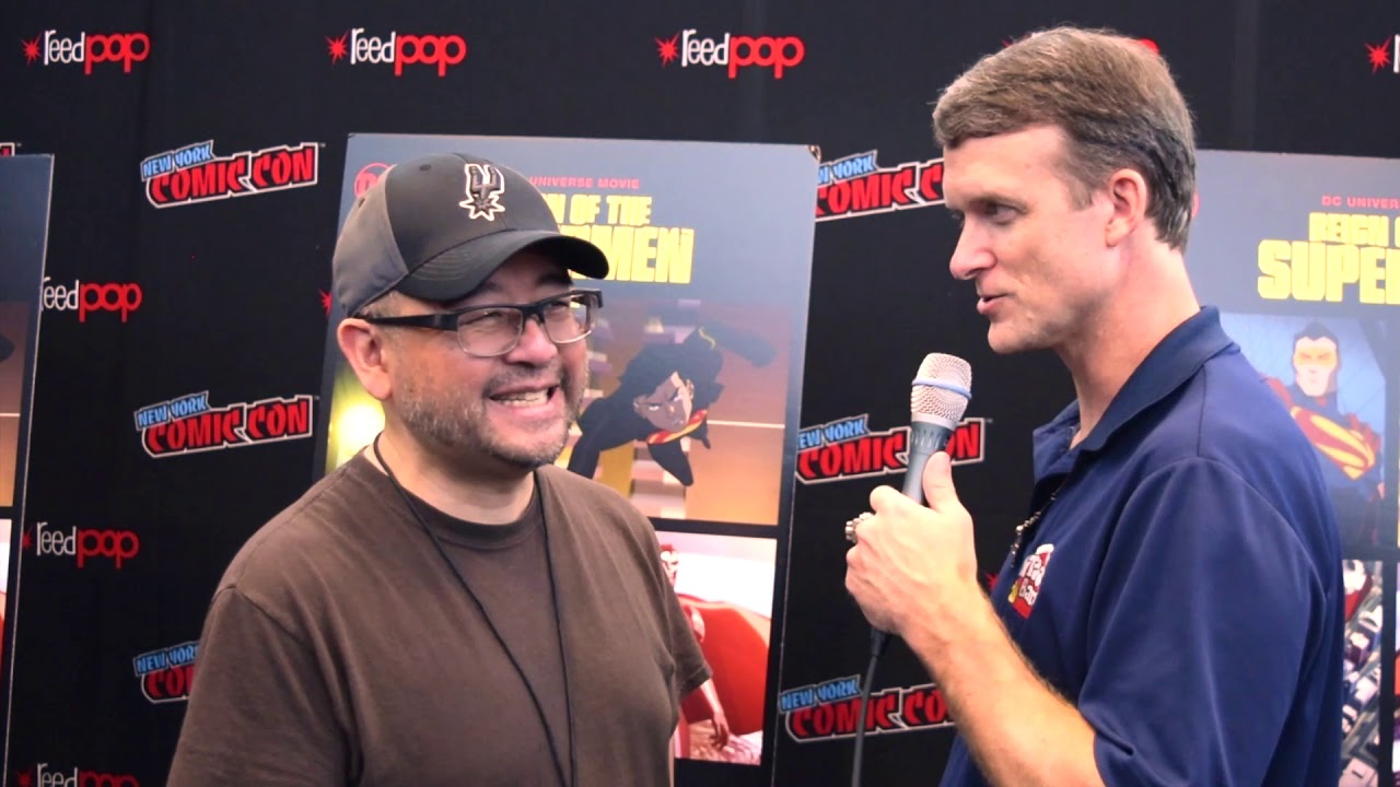 Sam Liu (Director) interview at NYCC for Reign of the Supermen - YouTube