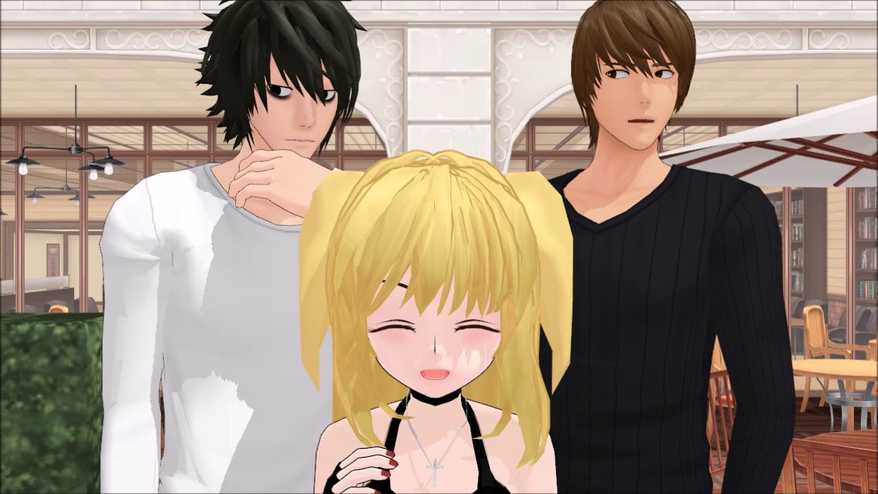 Death Note MMD Vines 5 (L, Misa, and Light Moment) - YouTube