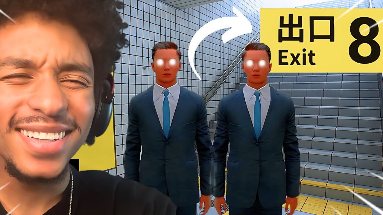 Escaping Roblox Exit 8...Can I Survive the Horror? - YouTube