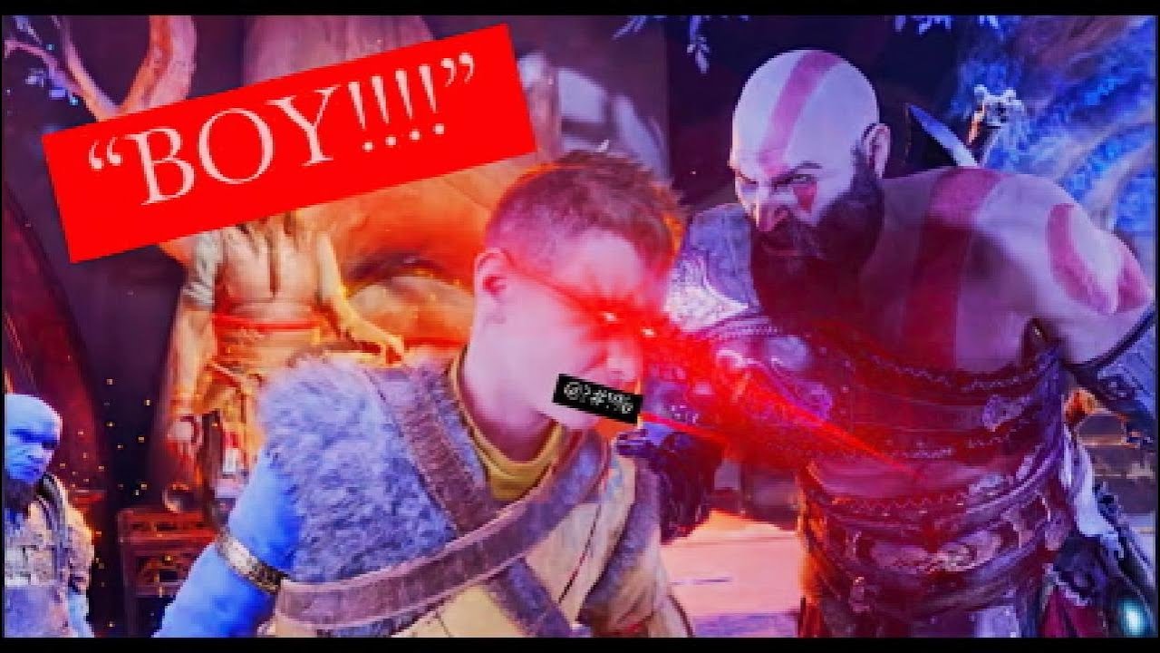 Every time Atreus gets called Boy - God of War Ragnarok - YouTube