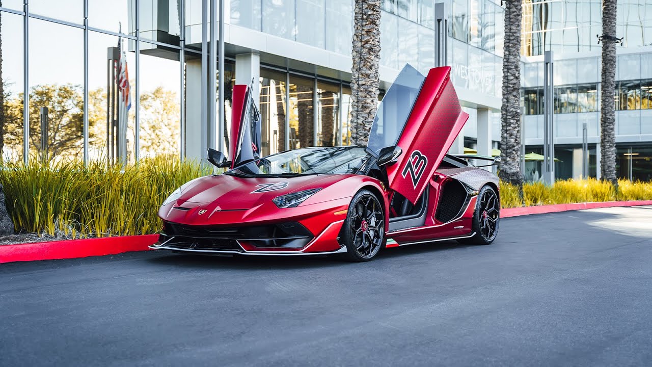 Launch Control in a Lamborghini Aventador SVJ | Car Photography Vlog Ep ...