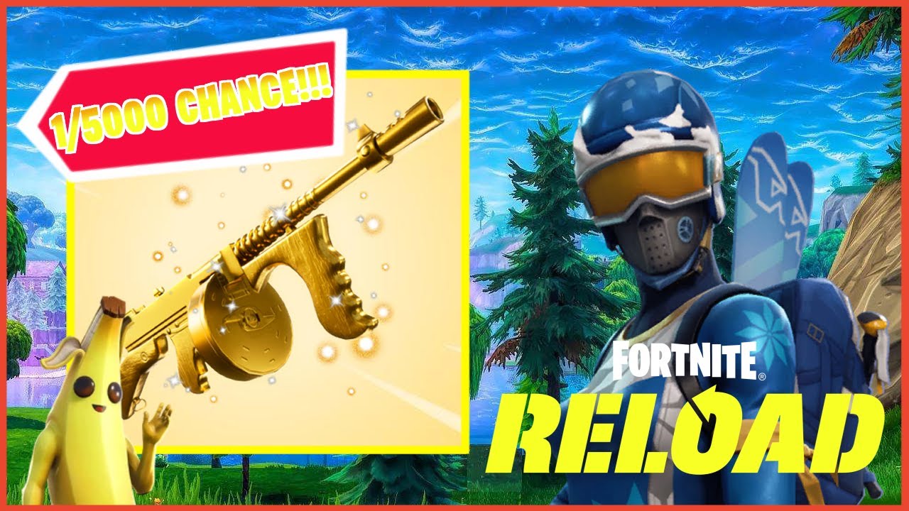 We Found Midas' Mythic Drum Gun in the NEW Fortnite Reloaded Gamemode ...