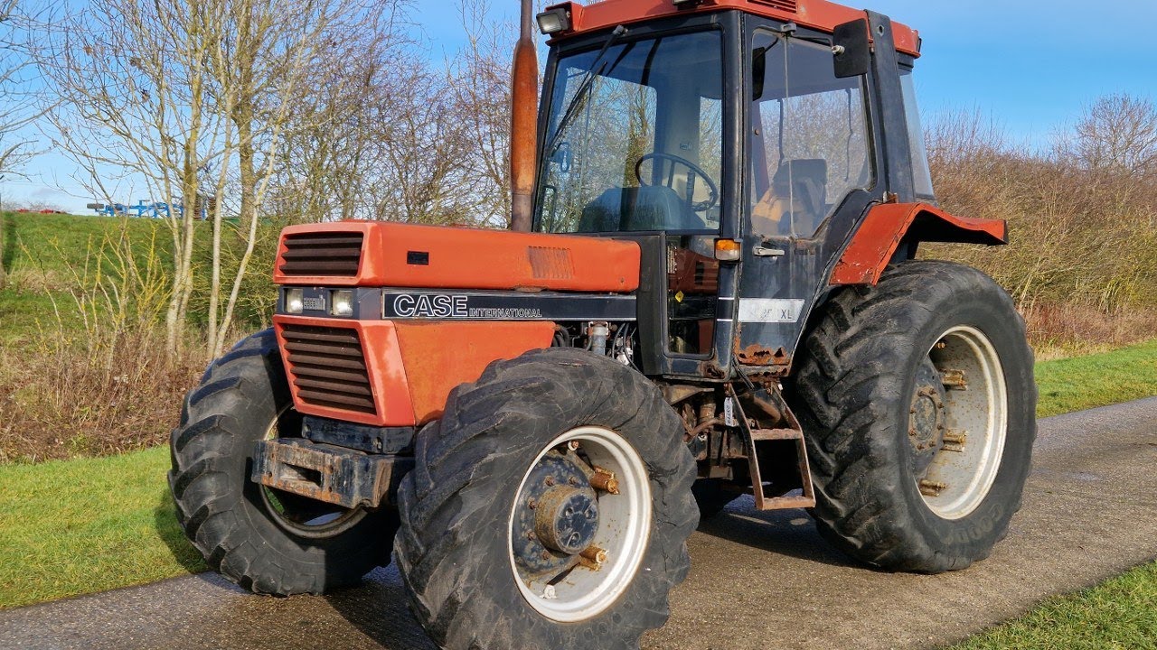 1989 Case International 856XL 4WD tractor 23779 - YouTube