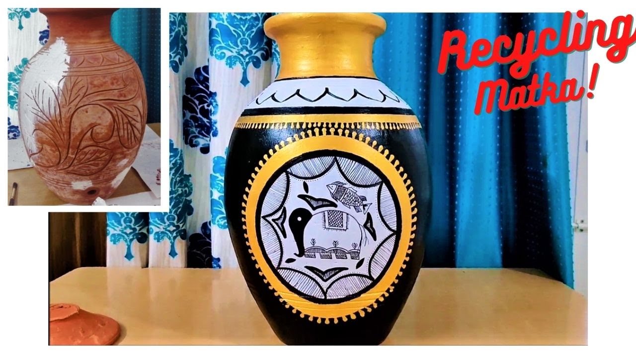How to Reuse Old Matka || Trash to Treasure || DIY || Artistic World ...