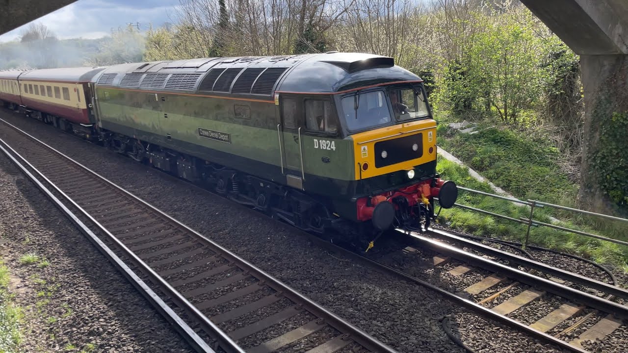 Class 47 | 47810 ‘D1924’ | Locomotive Services Limited - LSL - YouTube