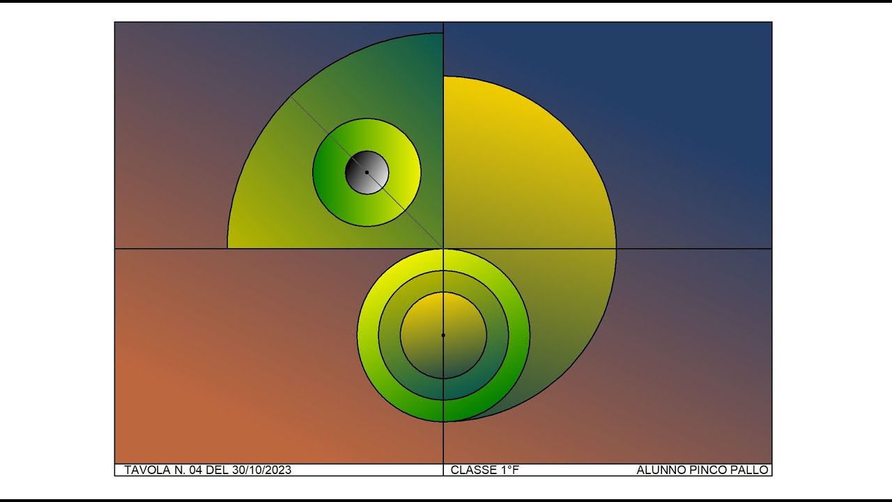 Camaleonte "geometrico": lezione di disegno tecnico per esercitarsi con ...