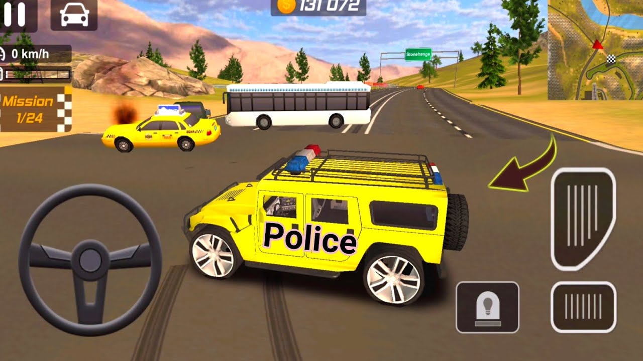 police gadi drift Car Driving simulator Android gameplay 2023 - gadi ...