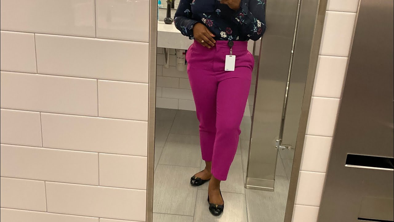 What I wore to work as an a accountant| OUTFITS OF THE WEEK - YouTube