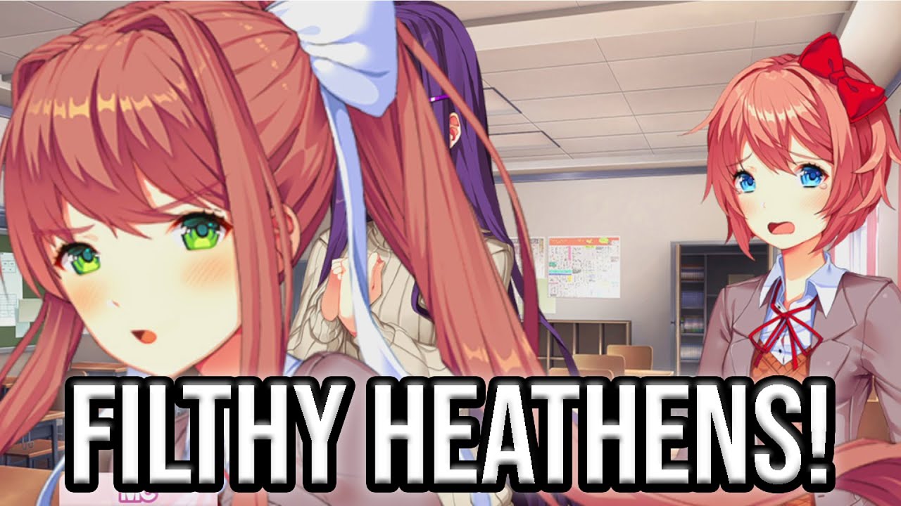 Monika Forces The Club Into A SpongeBob Episode (DDLC Can You Spare A ...