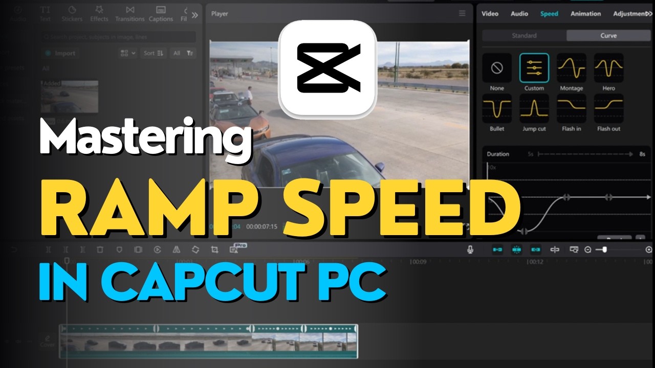 Mastering Ramp Speed in CapCut PC - Easy Tutorial - YouTube