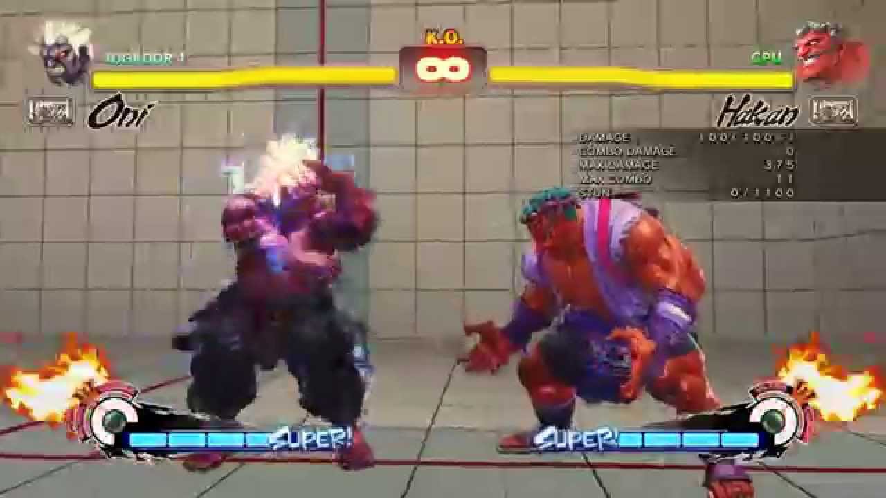 USF4: Combo 19 hits com o Oni - YouTube