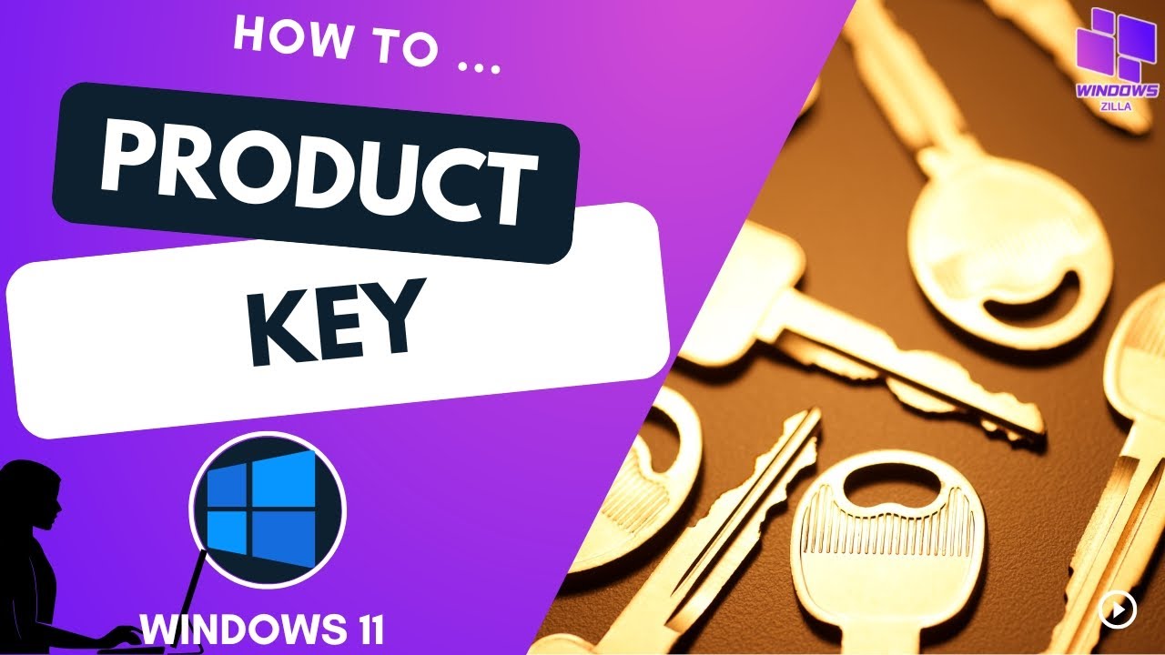 How to Get a Windows 11 PRODUCT KEY - YouTube