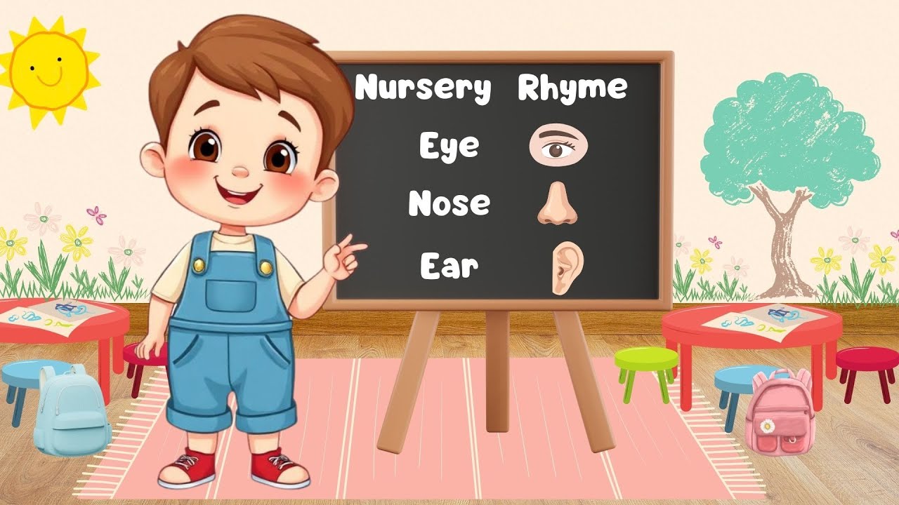 Nursery Rhyme | Parts of Body | Learning Video for Kids - YouTube