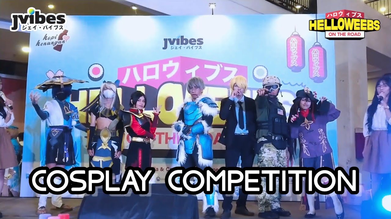 Cosplay Competition @ HELLOWEEBS ON THE ROAD【Jvibes】DAY 2 Braga City ...
