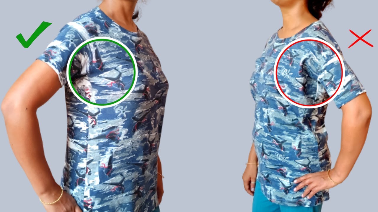 How to fix a loose armhole | Sewing tips and tricks - YouTube