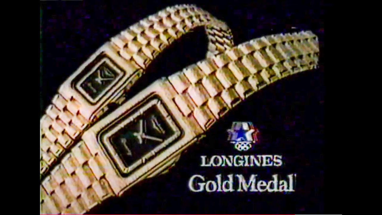 '80s Ads | Longines Watches | Olympic Gold Metal Swiss Watch | 1983 ...
