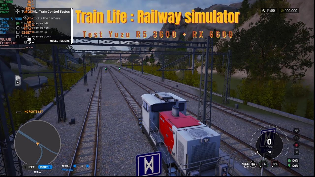 Yuzu EMU - Train Life : Railway Simulator FHD FSR Settings Performance ...