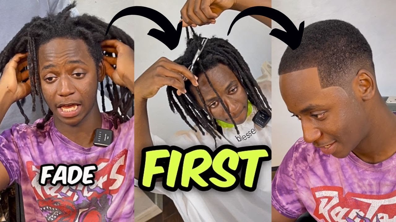 Big Chops to Fade Haircuts Transformation ️ 4 to 6 Years old Dreads ...