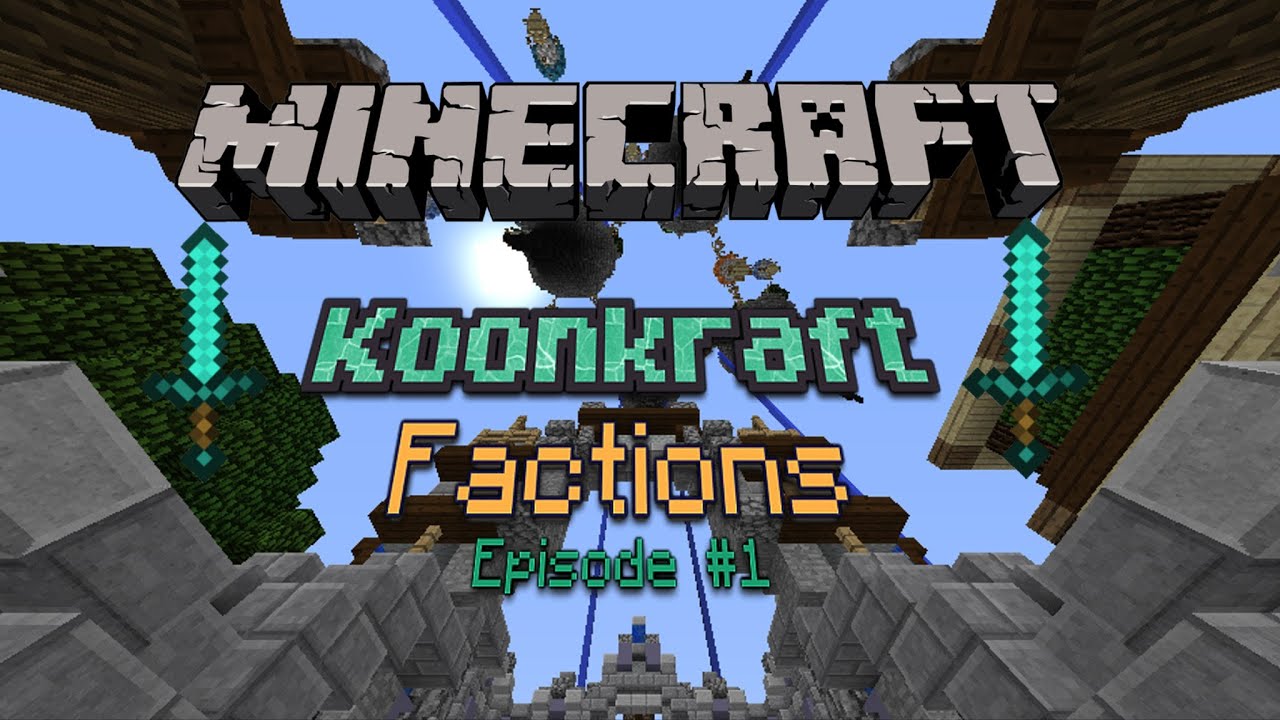 Minecraft Factions - Episode #1 Base Build! - YouTube