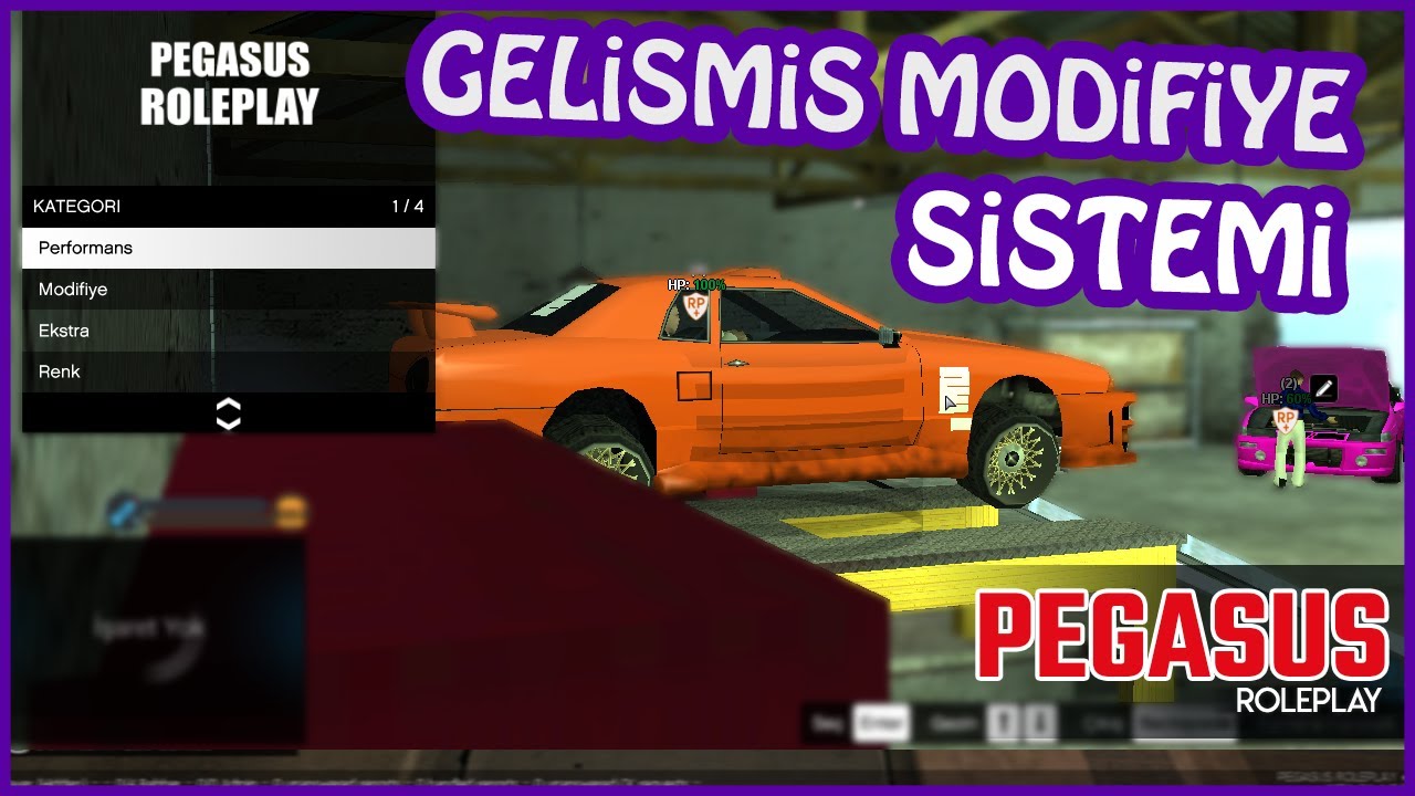 MTA | MODİFİYE SİSTEMİ | PEGASUS ROLEPLAY - YouTube