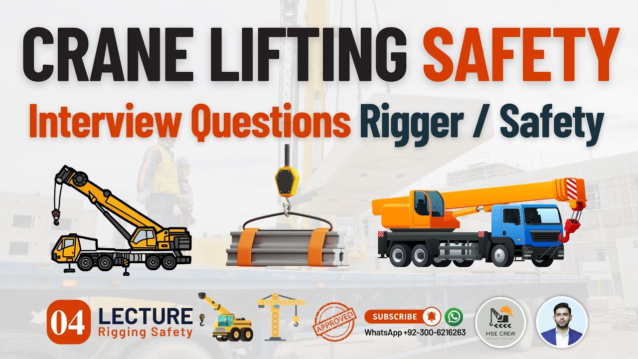 Top Crane Lifting Safety Interview Questions & Answers | Riggers ...
