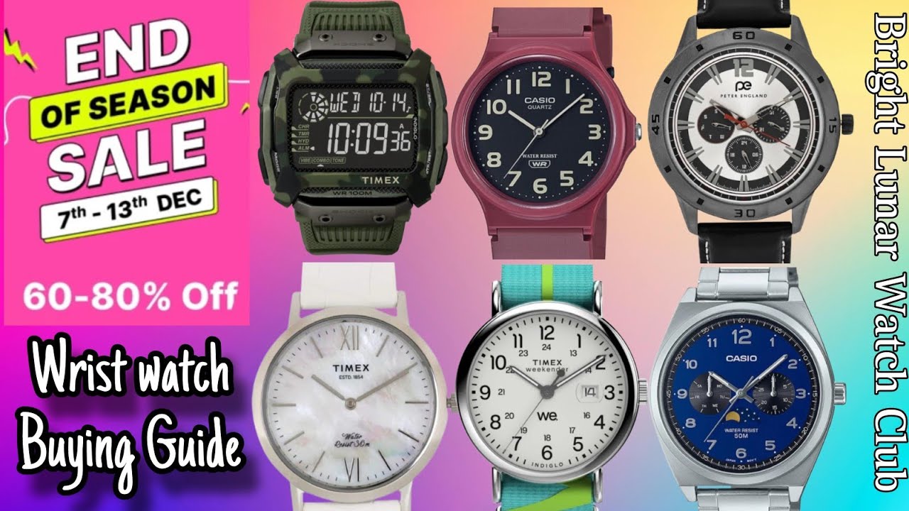 UNIQUE Affordable watches 🔥 Flipkart EOSS SALE 2024 💥 TOP discount on ...
