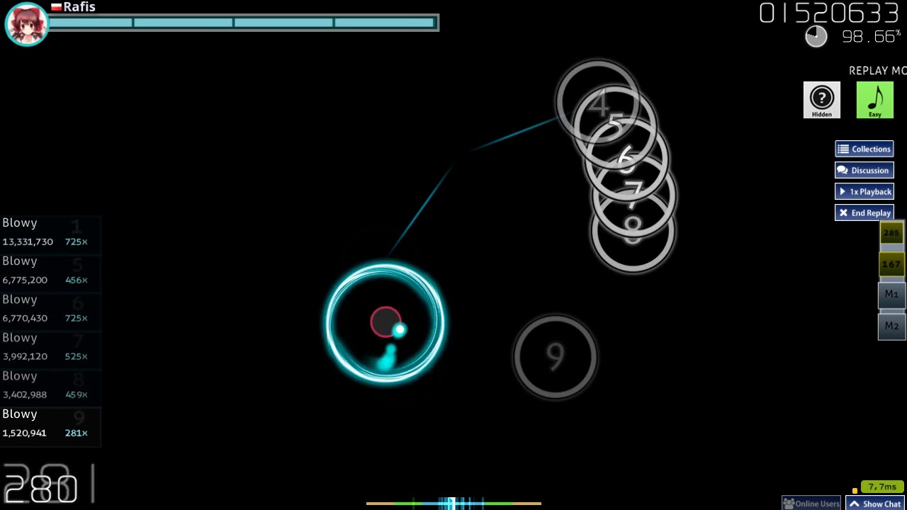 [osu!] EZHD jumpstreams on Identity Part 4 [Insane] - YouTube