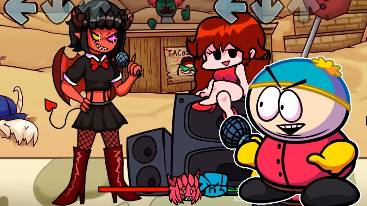 FNF Ambion vs South Park sing (friday night funkin animation music ...