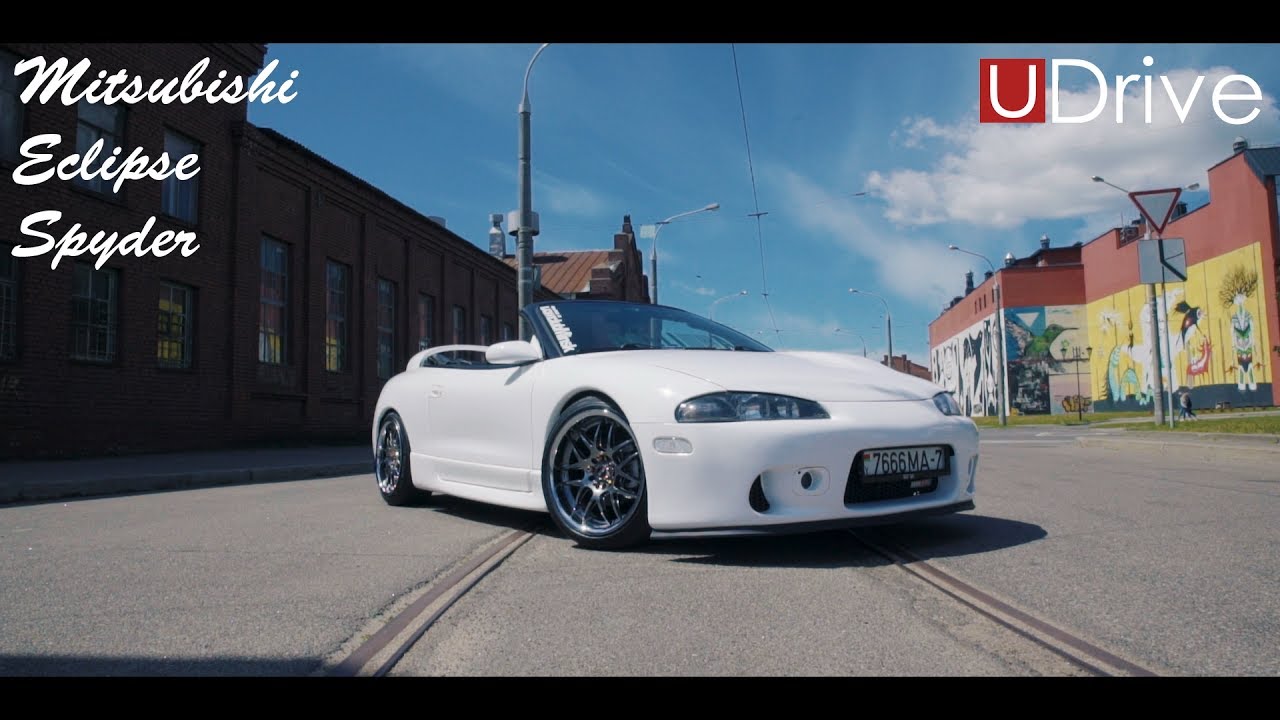 Xzibit одобряет: обзор Mitsubishi Eclipse 2G Spyder - YouTube