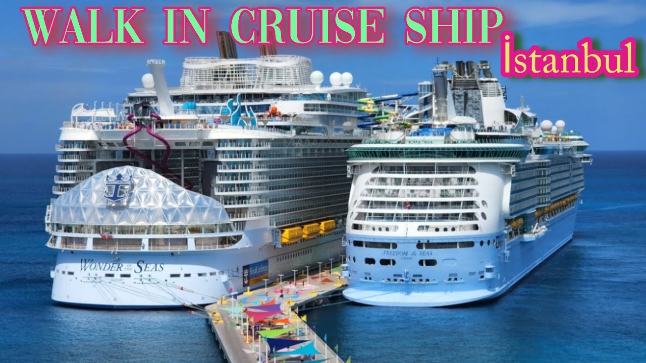walk in Cruise ship - YouTube