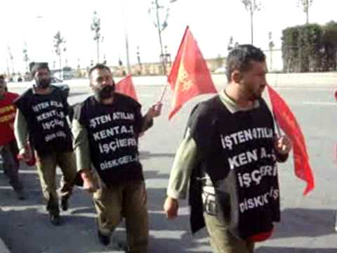 DHF- Kent A.Ş. İşçileri Ankara'ya Ulaştılar (Video Haber)