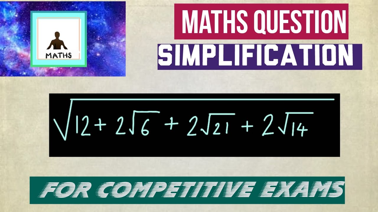 Maths Question | Simplification | Very Important Question for Competitive Exams and Olympiads ...