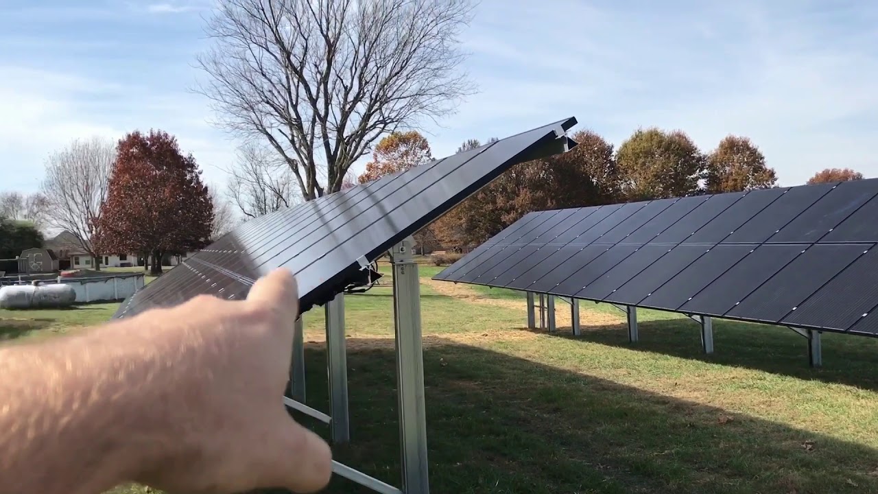 Skywire Solar Schletter Ground Mount - YouTube