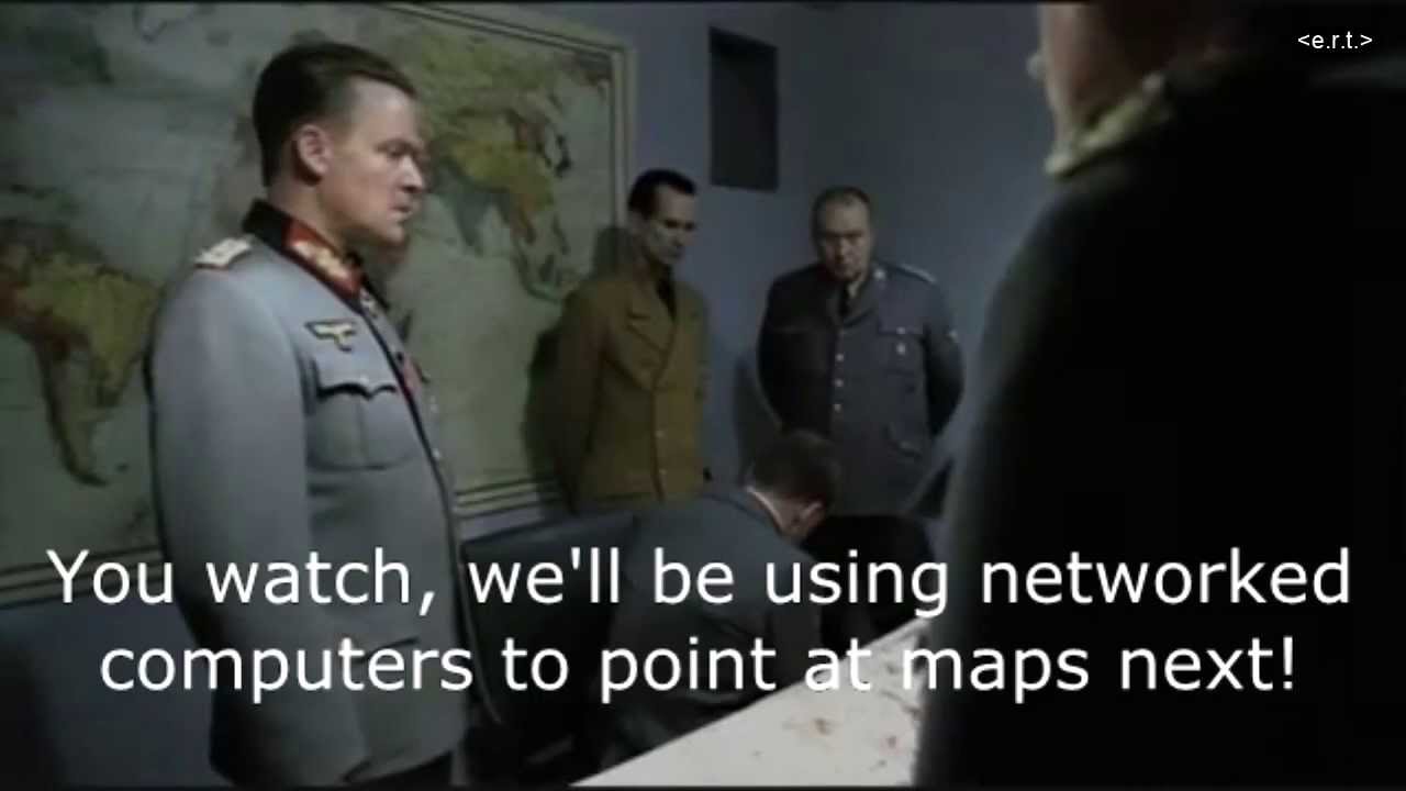 Hitler discovers Microsoft are ending support for Windows XP - YouTube